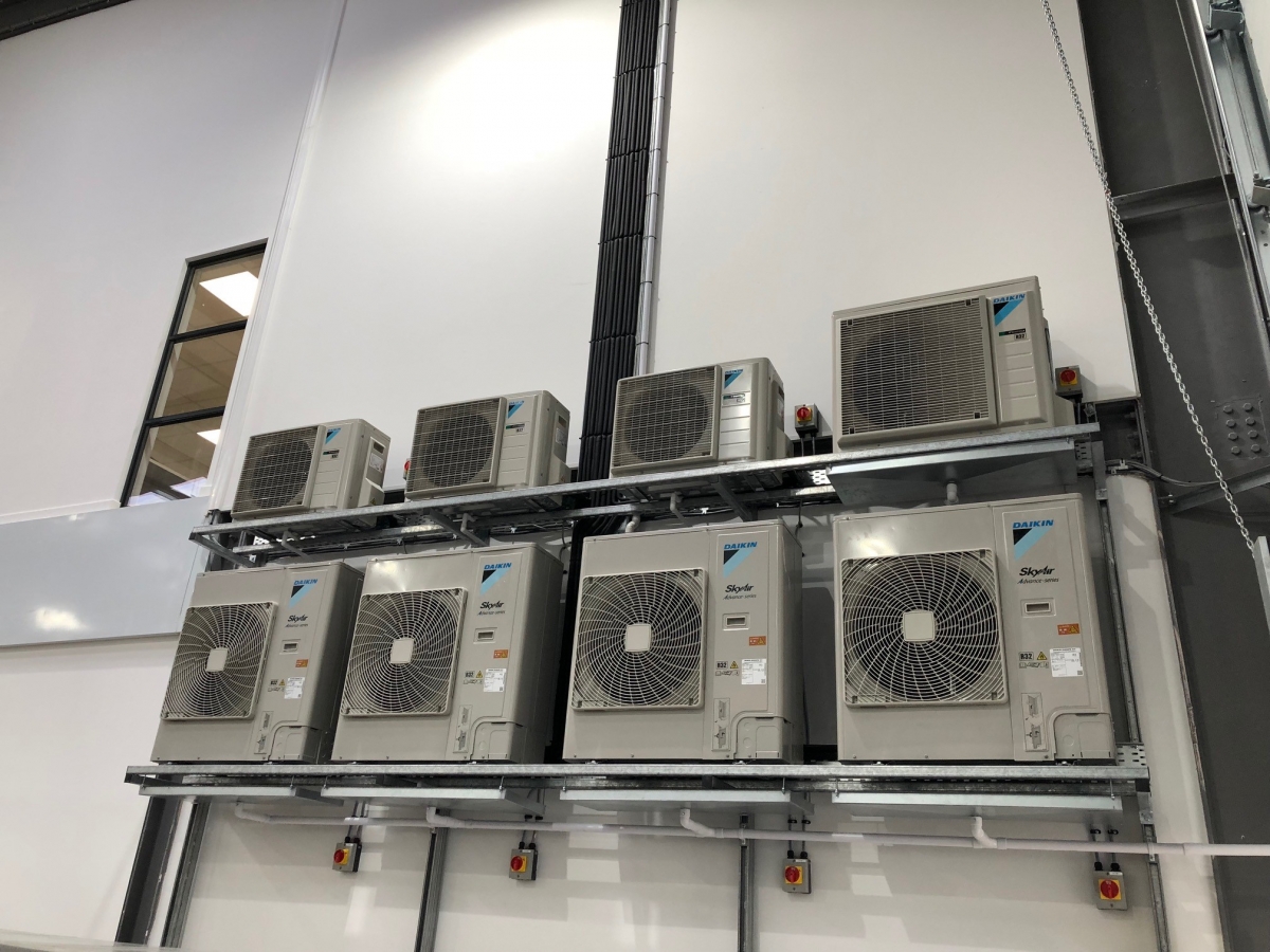 Daikin Sky Air Advanced Series Installation - Aerocool Ltd | Air ...
