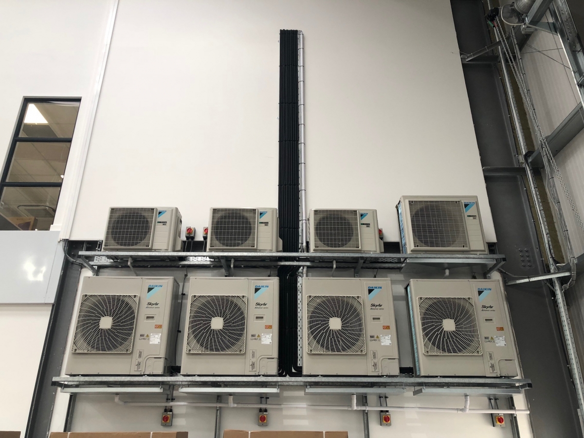 Daikin Sky Air Advanced Series Installation - Aerocool Ltd | Air ...